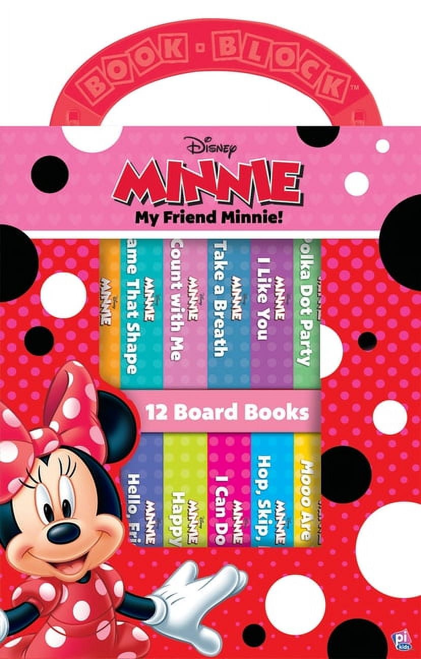 Disney Minnie: My Friend Minnie! 12 Board Books, (Paperback) - Walmart.com