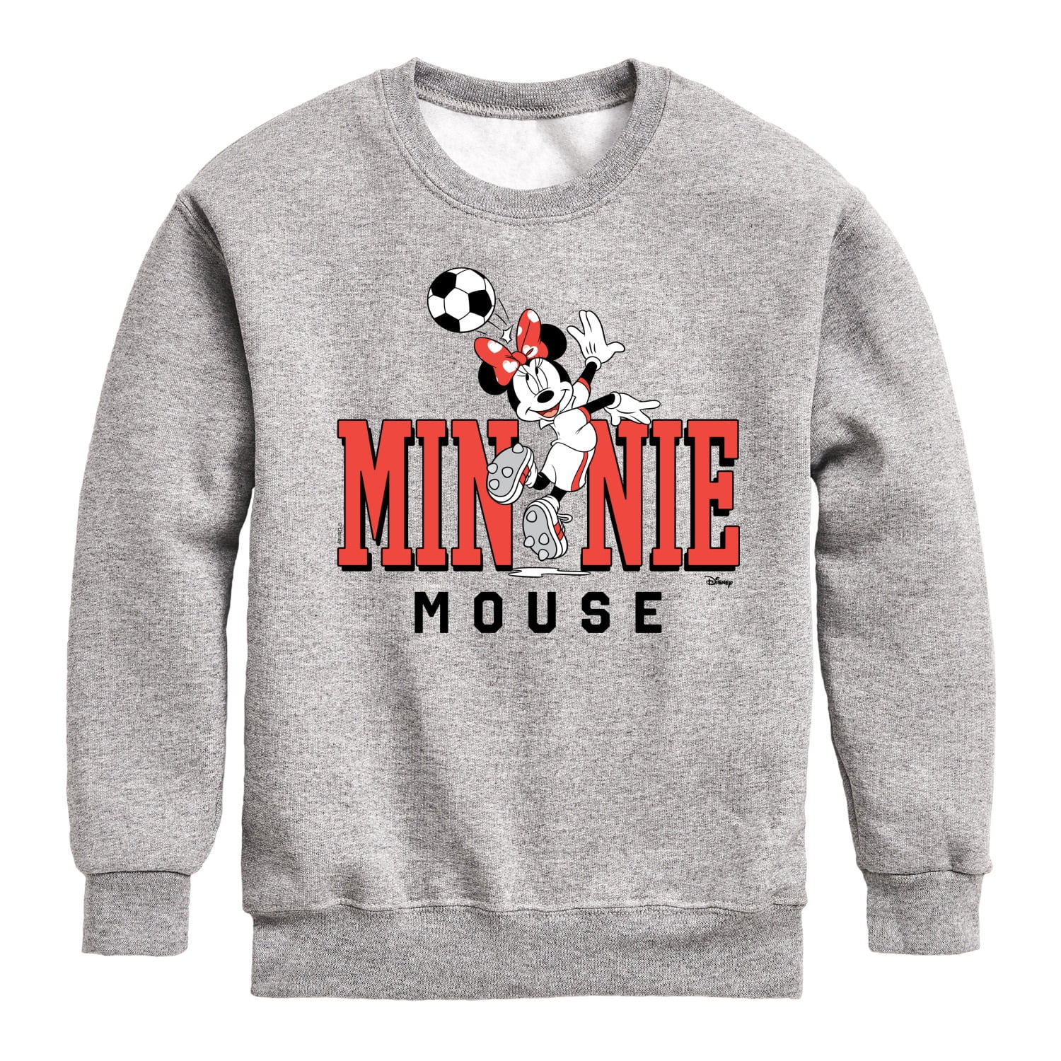 Disney - Minnie Name Soccer - Toddler & Youth Crewneck Fleece ...
