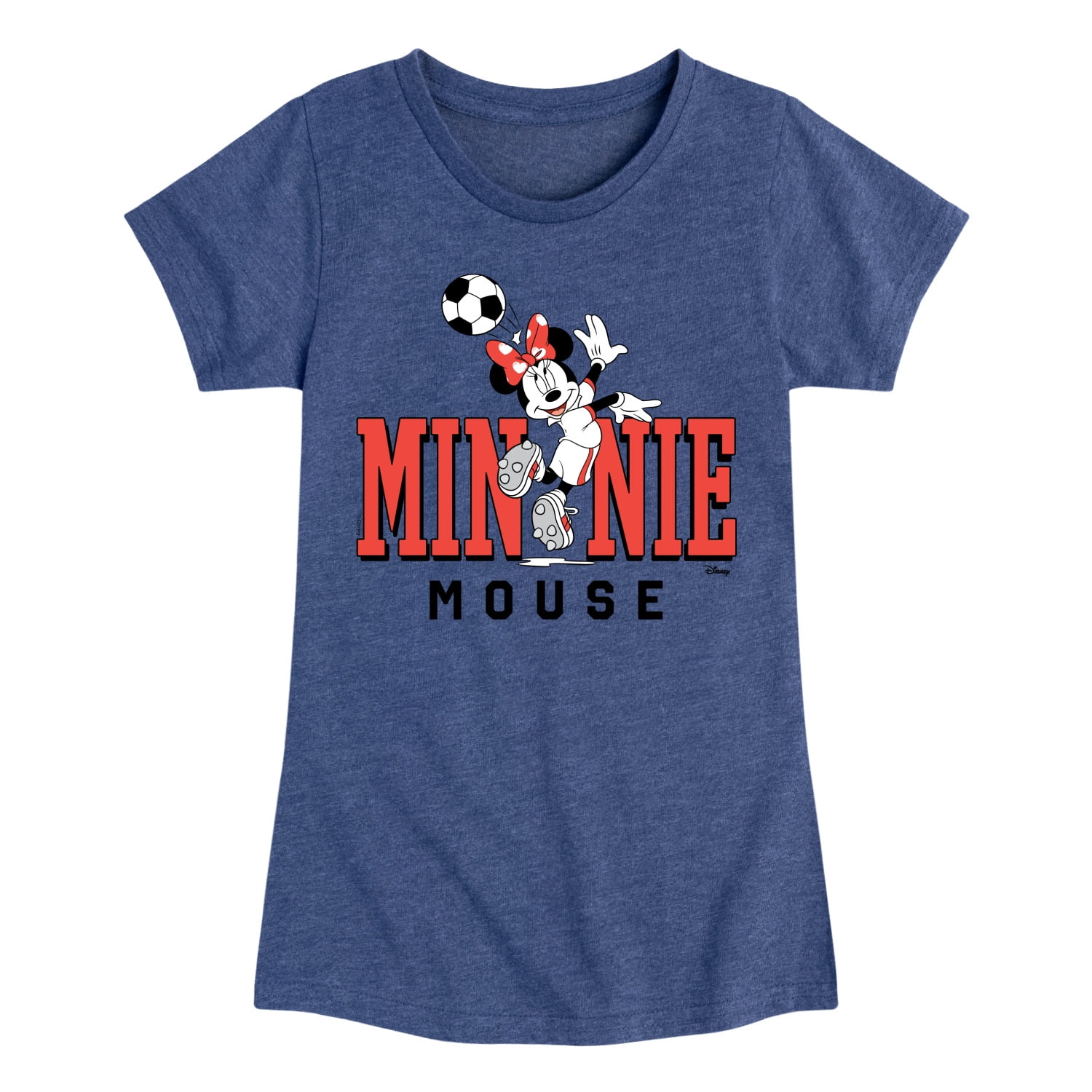 Disney - Minnie Name Soccer - Toddler & Youth Girls Short Sleeve ...