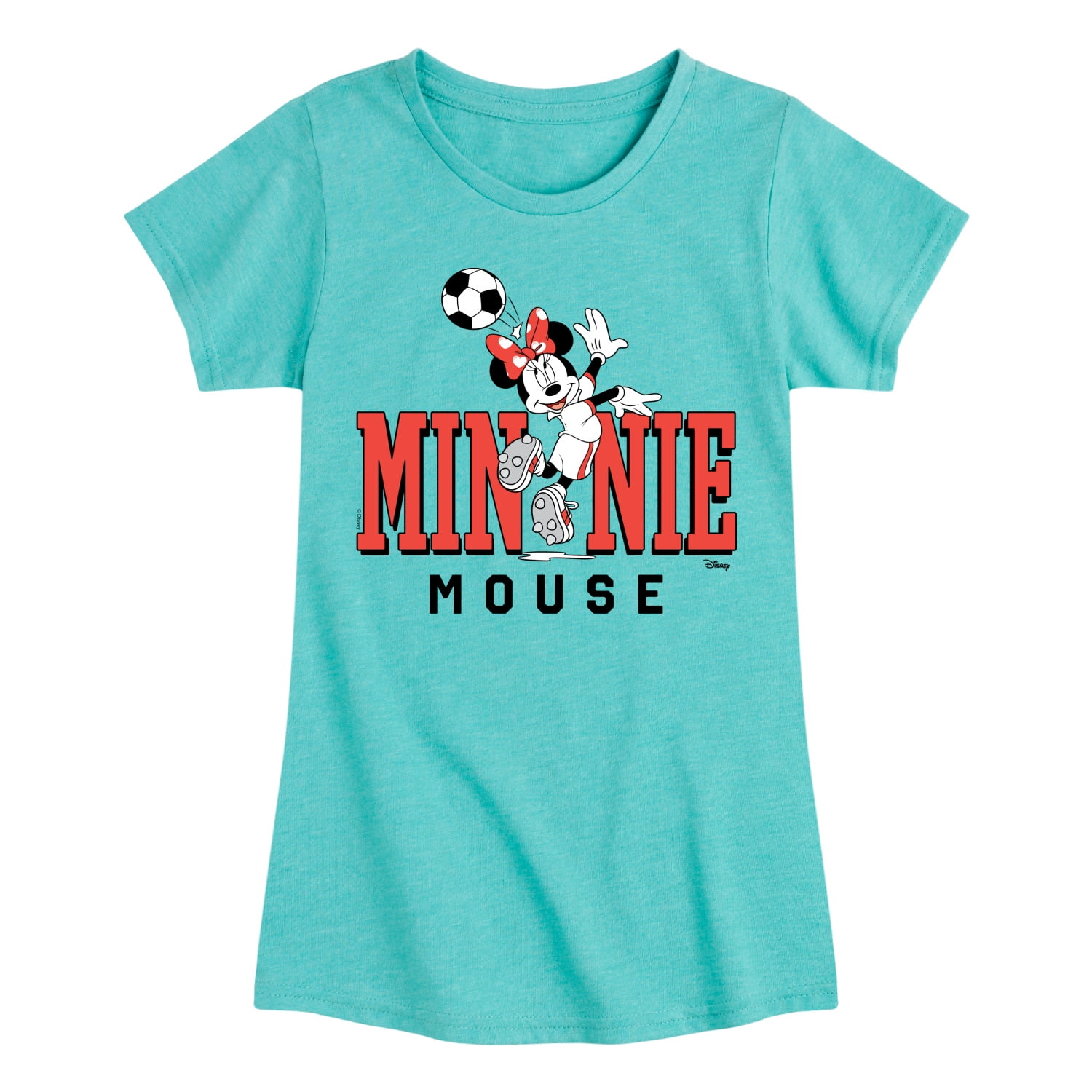 Disney - Minnie Name Soccer - Toddler & Youth Girls Short Sleeve ...