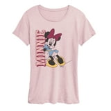 Disney - Minnie Name - Women's Short Sleeve Graphic T-Shirt - Walmart.com