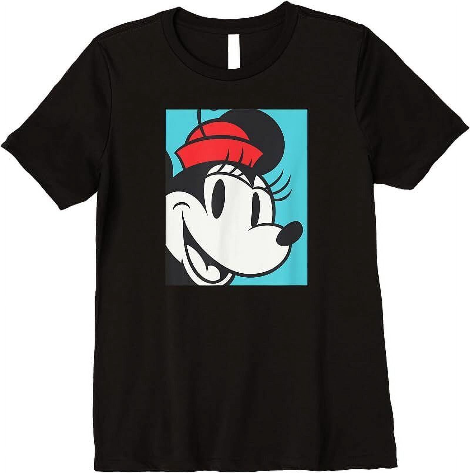 Disney Minnie Portrait T-Shirts - Walmart.com