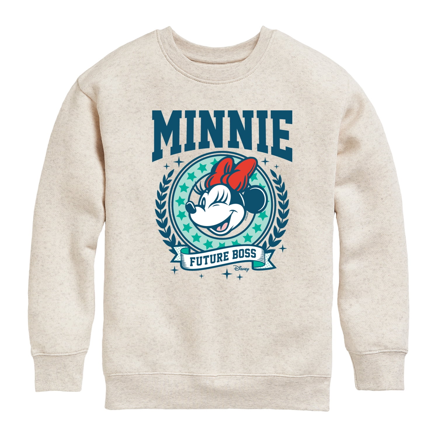 Disney - Minnie Preppy Future Boss - Toddler & Youth Crewneck Fleece ...