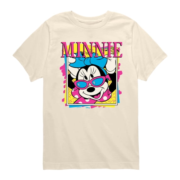 Disney - Minnie Retro - Youth Boys Short Sleeve Graphic T-Shirt ...