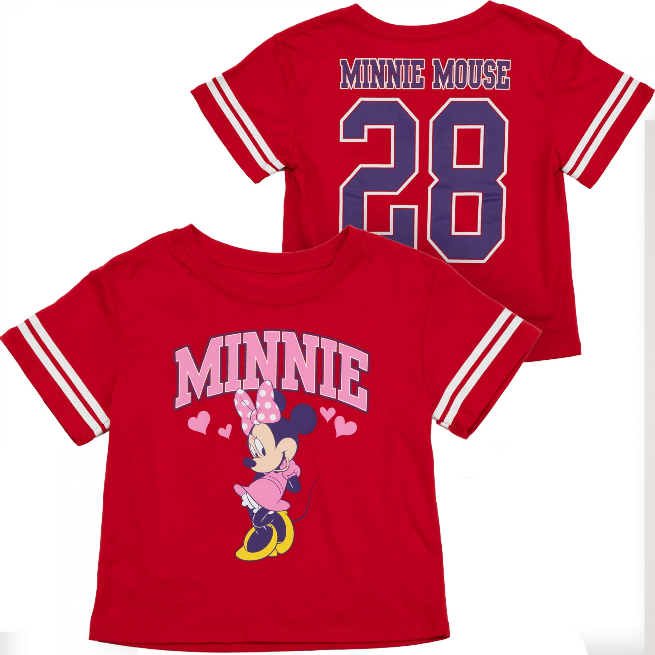 Disney Minnie Sports Cuteness Youth Girls Fashion Top - Walmart.com