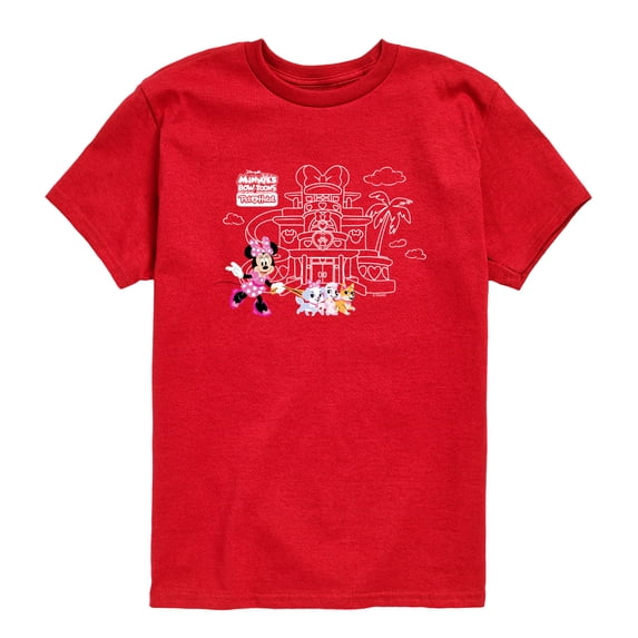 Disney - Minnie's Pet Hotel - Toddler Boys Short Sleeve Graphic T-Shirt ...