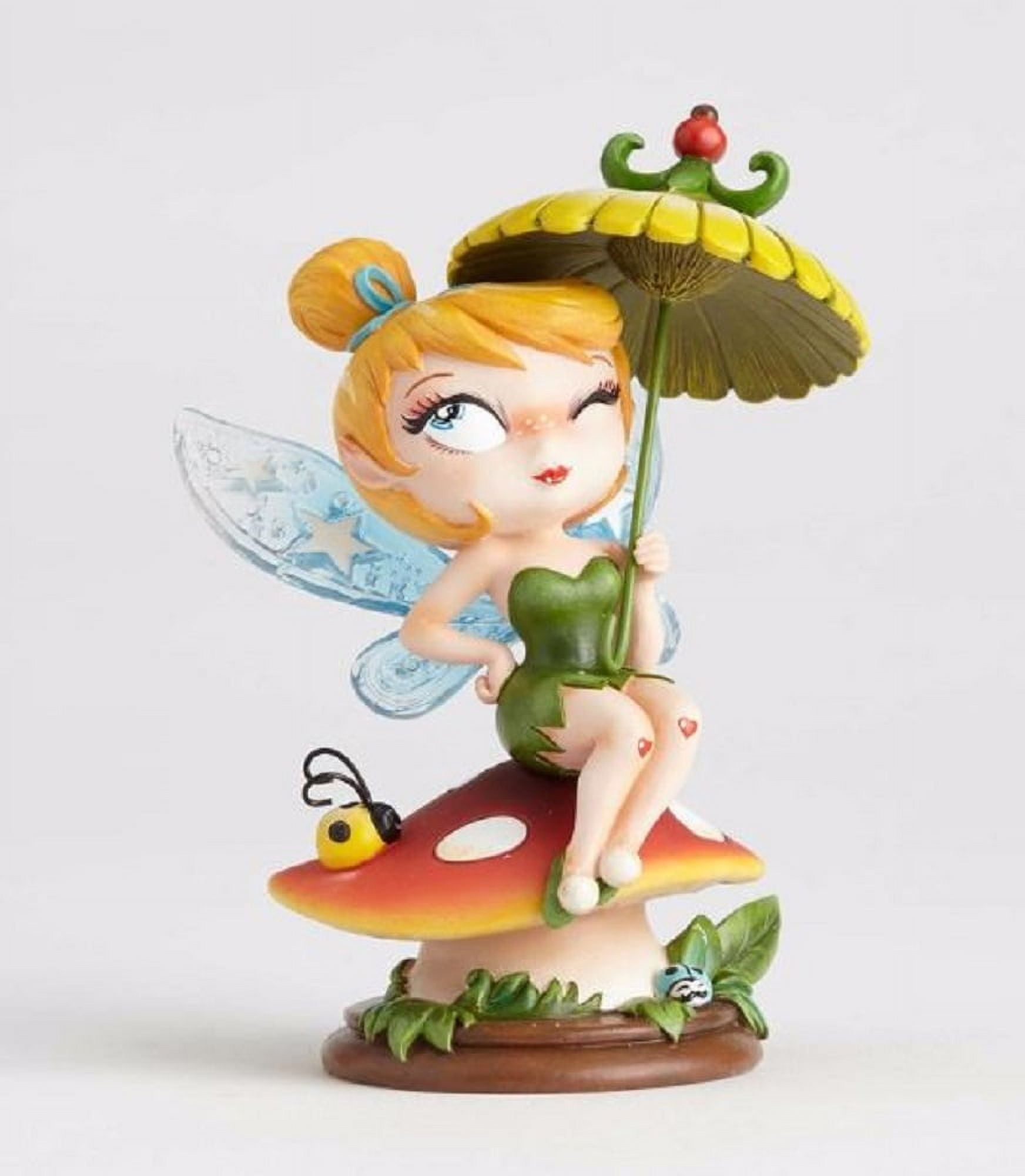 Disney Miss Mindy Tinker Bell On Mushroom Figurine New with Box ...