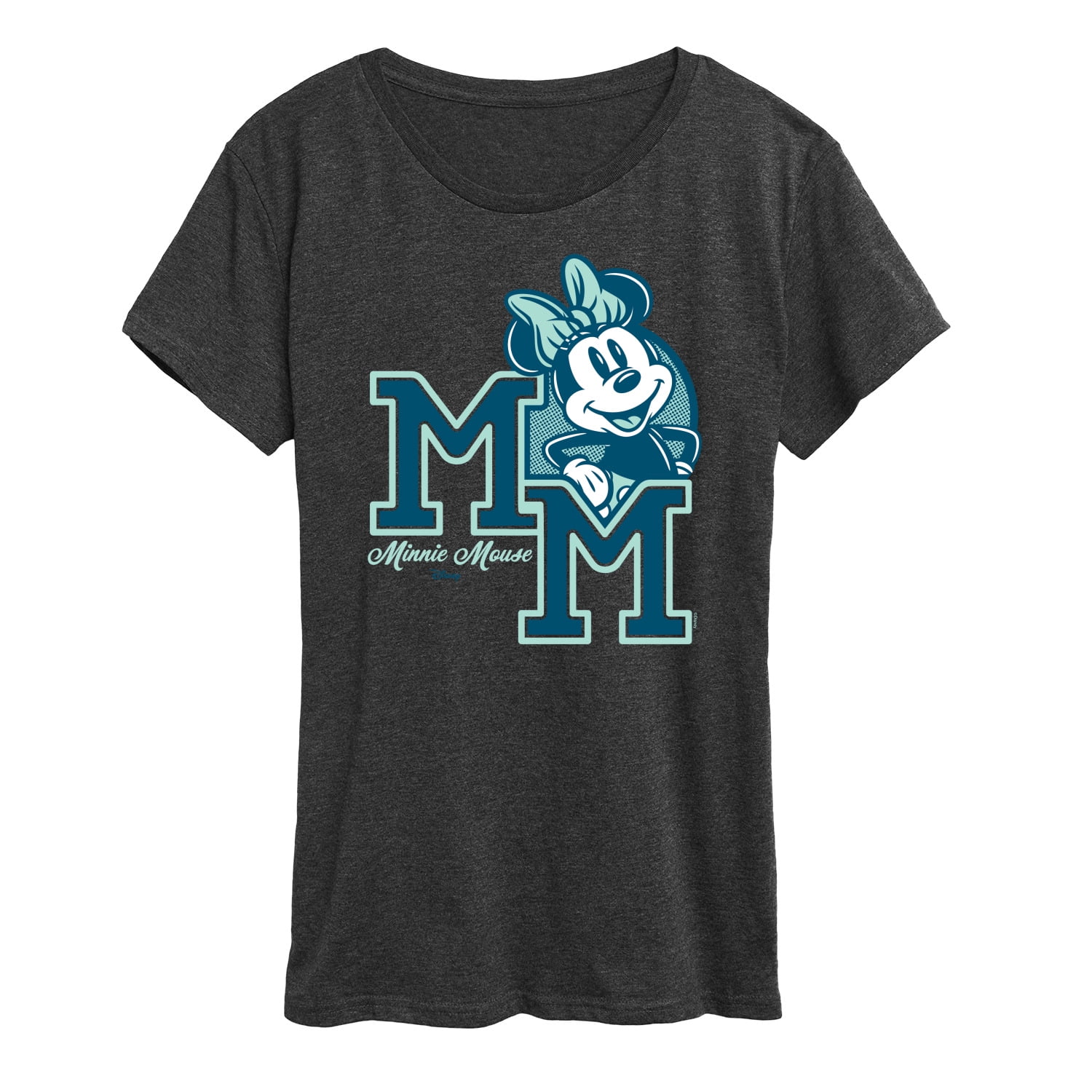 Disney - Mm Minnie Mouse - Women's Short Sleeve Graphic T-Shirt ...