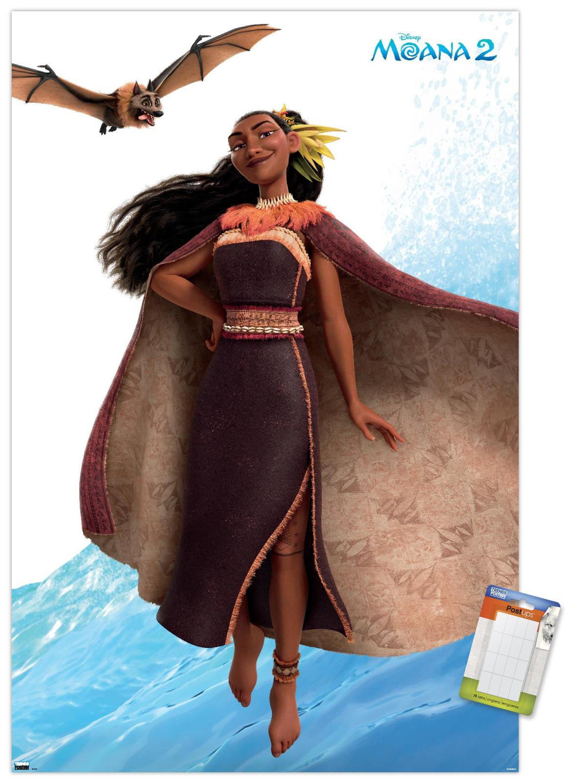 Disney Moana 2 - Matangi Wall Poster, 14.725" x 22.375" - Walmart.com