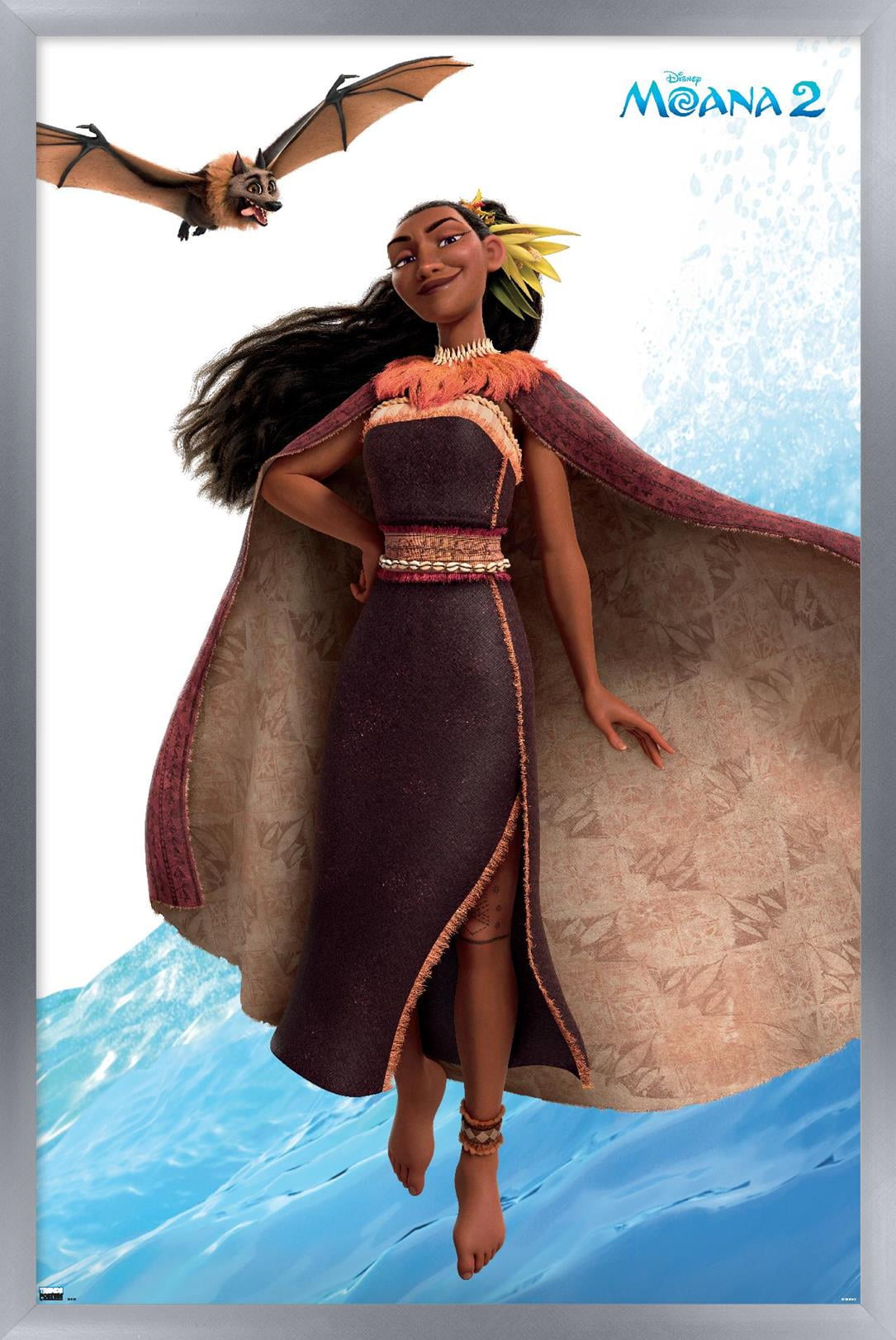 Disney Moana 2 - Matangi Wall Poster, 22.375" x 34" Framed - Walmart.com