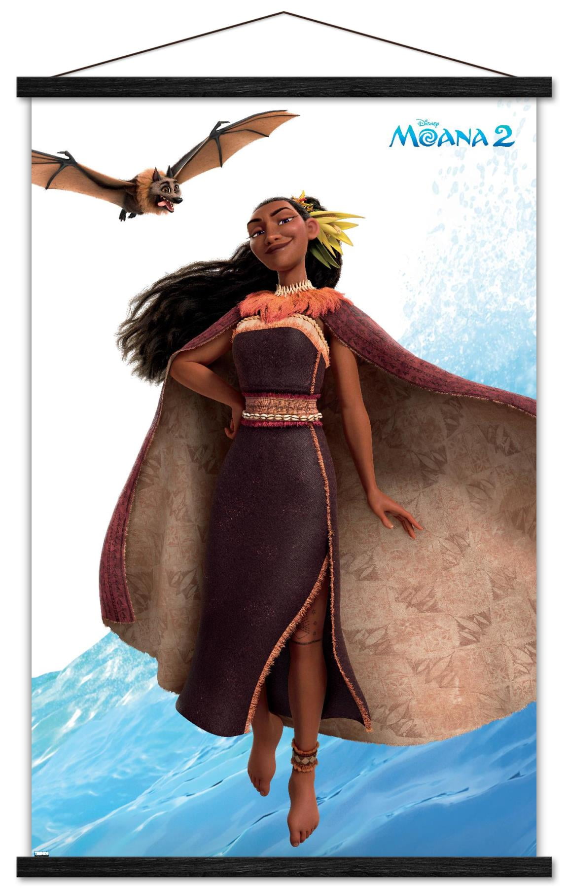 Disney Moana 2 - Matangi Wall Poster with Magnetic Frame, 22.375" x 34 ...
