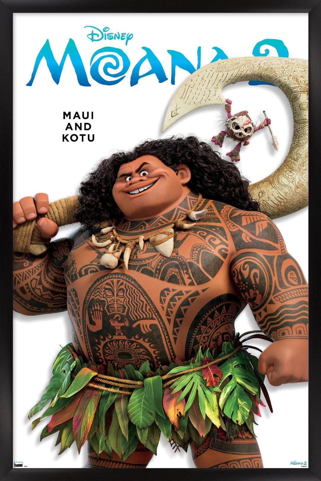 Disney Moana 2 - Maui and Kotu Feature Series Wall Poster, 14.725" x 22 ...