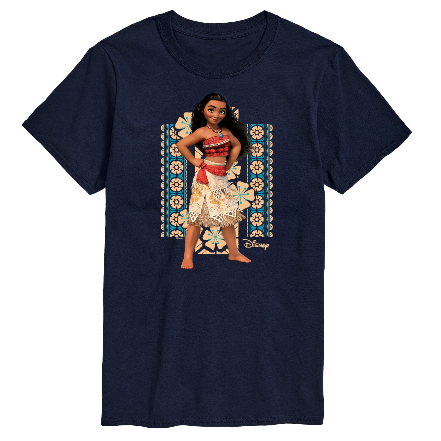 Disney - Moana - Classic Tribal Print - Men's Short Sleeve Graphic T-Shirt - Walmart.com