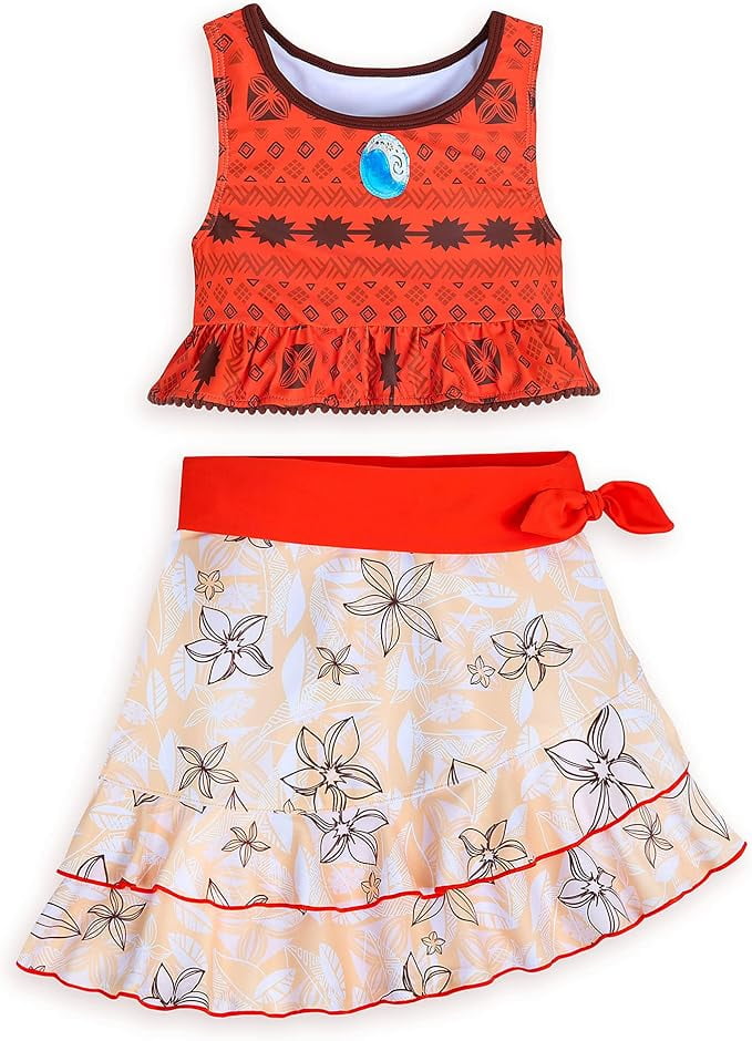 Disney Moana Deluxe Swim Set for Girls 4 - Walmart.com