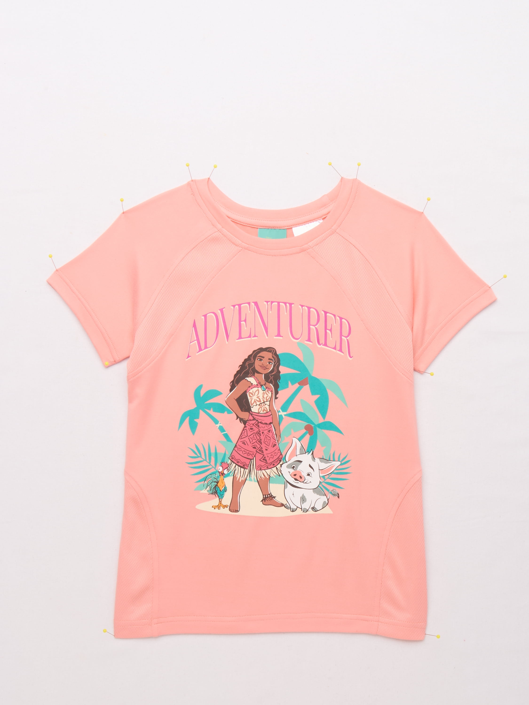 Disney Moana Girl's Active Graphic Tee, Sizes 4-16 - Walmart.com
