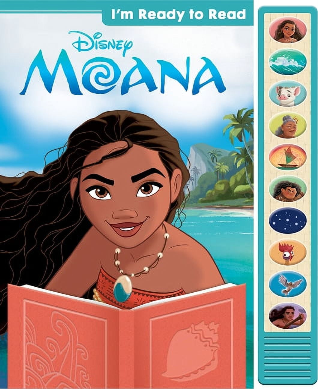 Disney Moana: I'm Ready to Read Sound Book, (Paperback) - Walmart.com