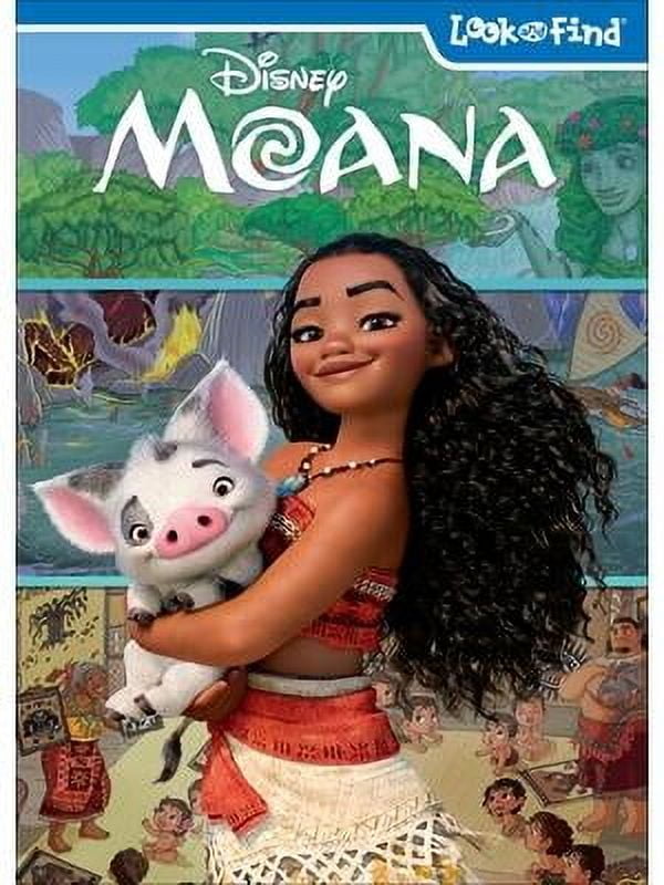 Disney Moana: Look and Find - Walmart.com