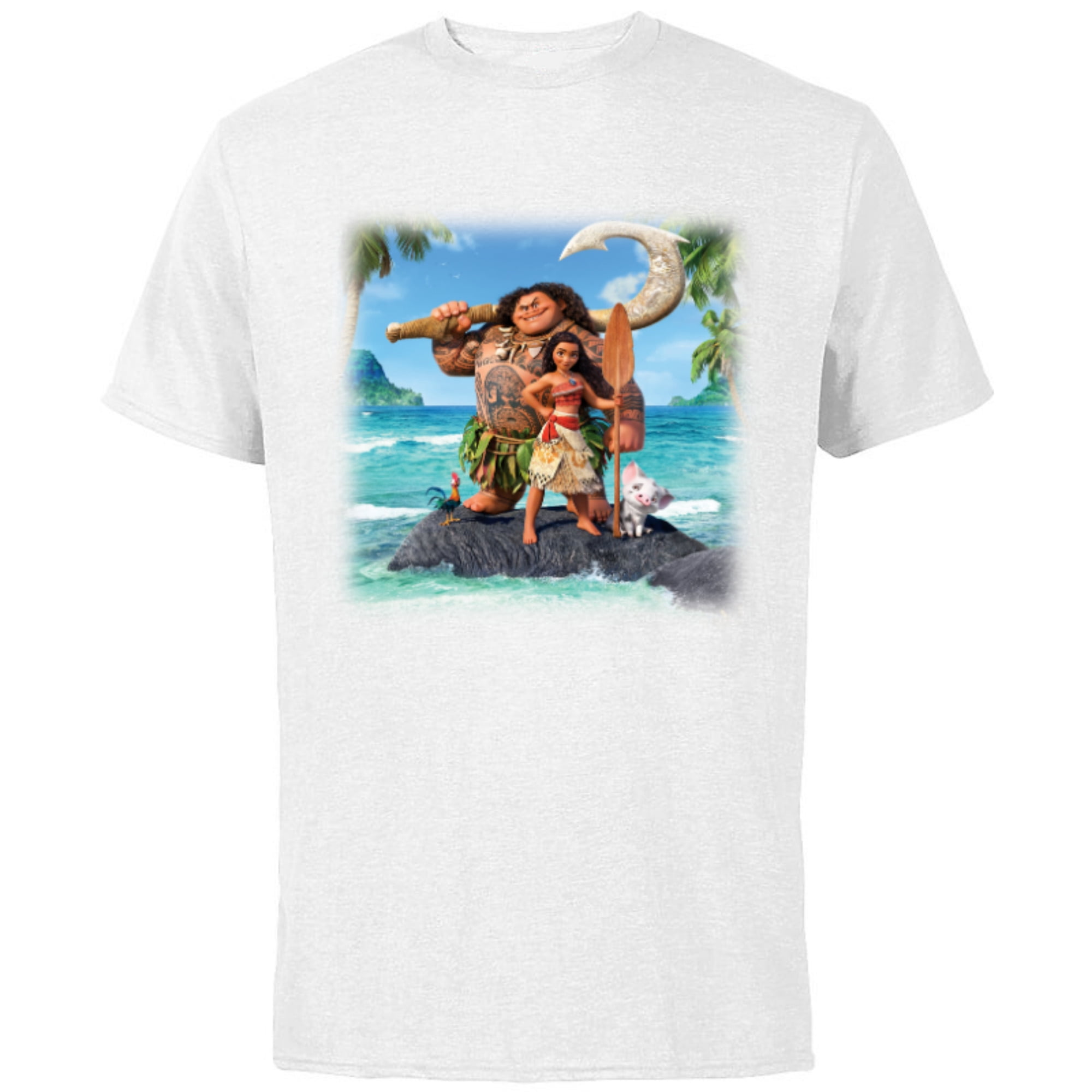 Disney Moana Maui Heihei and Pua Tropical Ocean Heroes - Short Sleeve ...