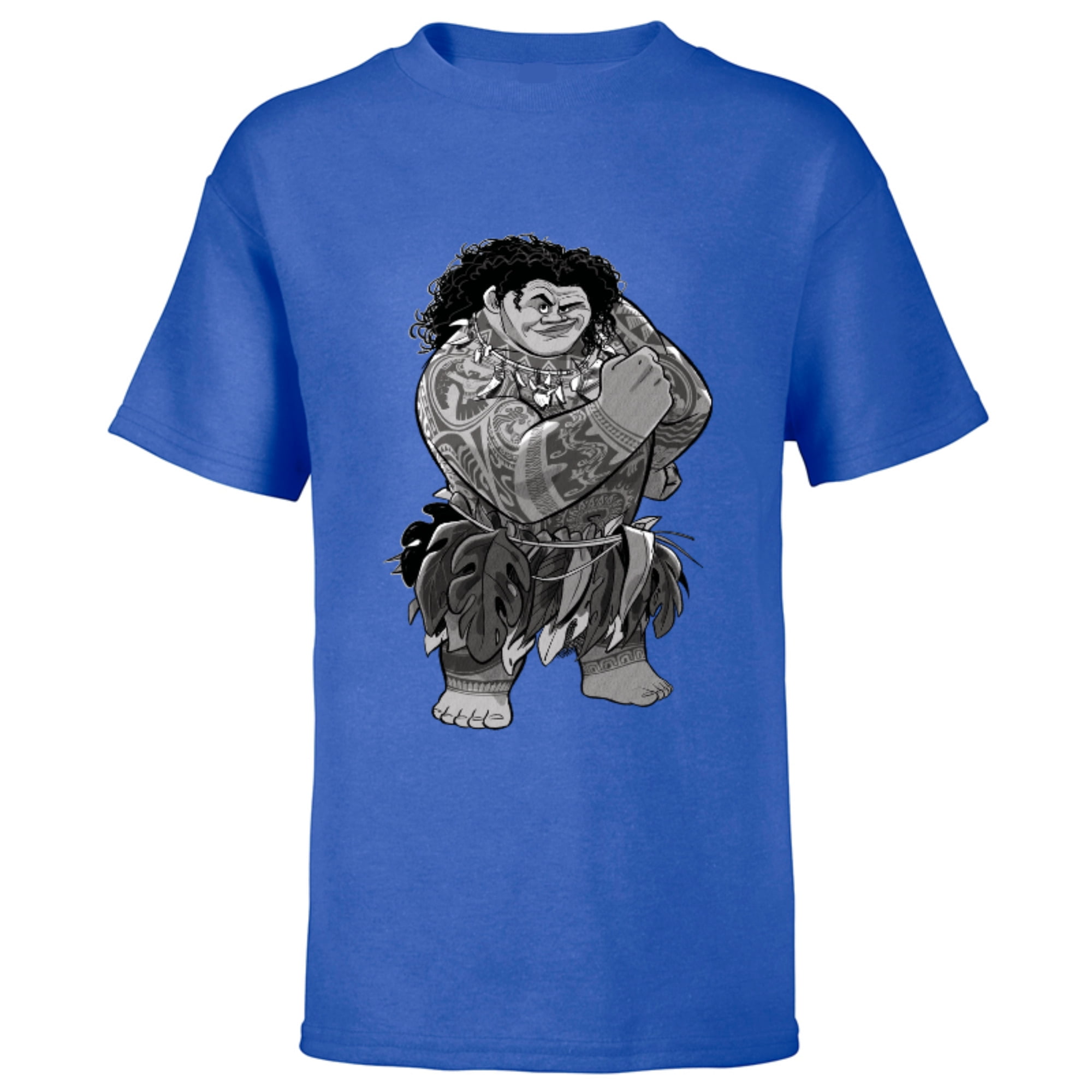Disney Moana Maui - Short Sleeve T-Shirt for Kids - Customized-Royal ...