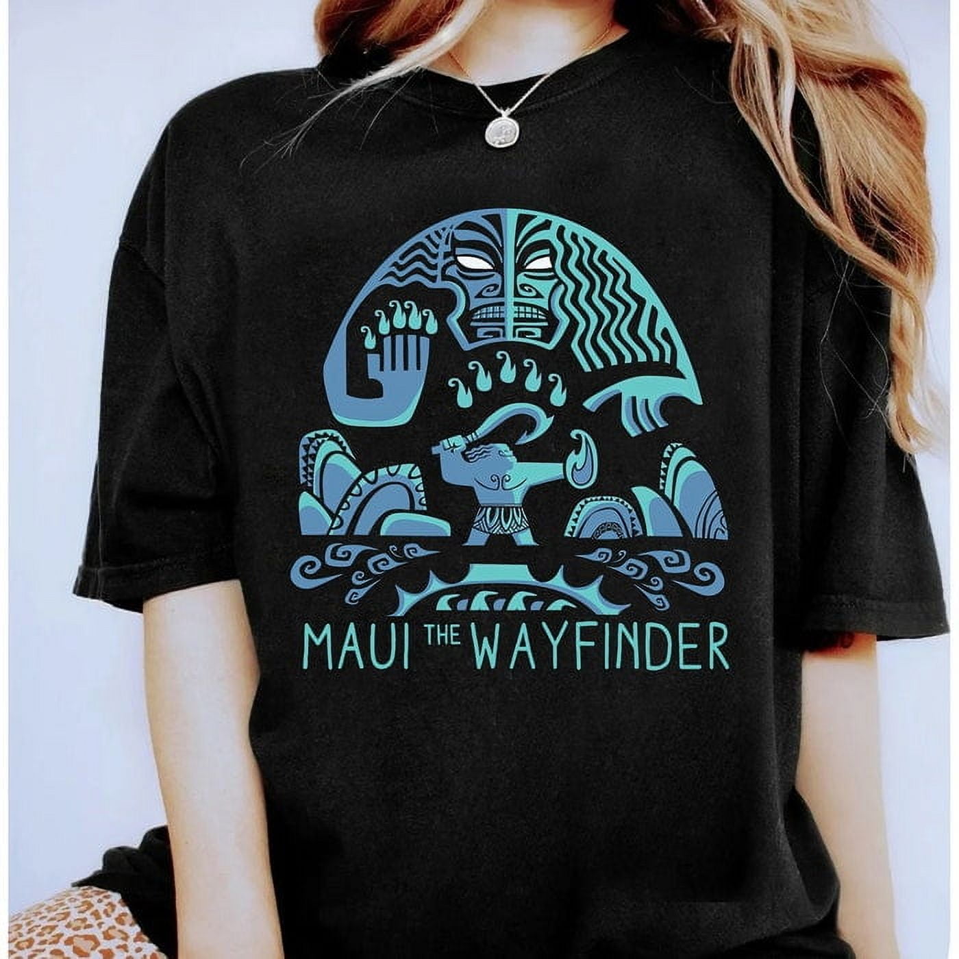Disney Moana Maui The Wayfinder Shirt, Motunui Wayfinders Tee, Te Fiti ...