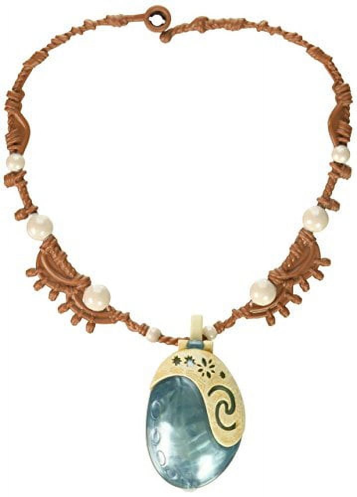 Disney Moana Necklace Magical Costume Accessory Princess Heart of Te ...