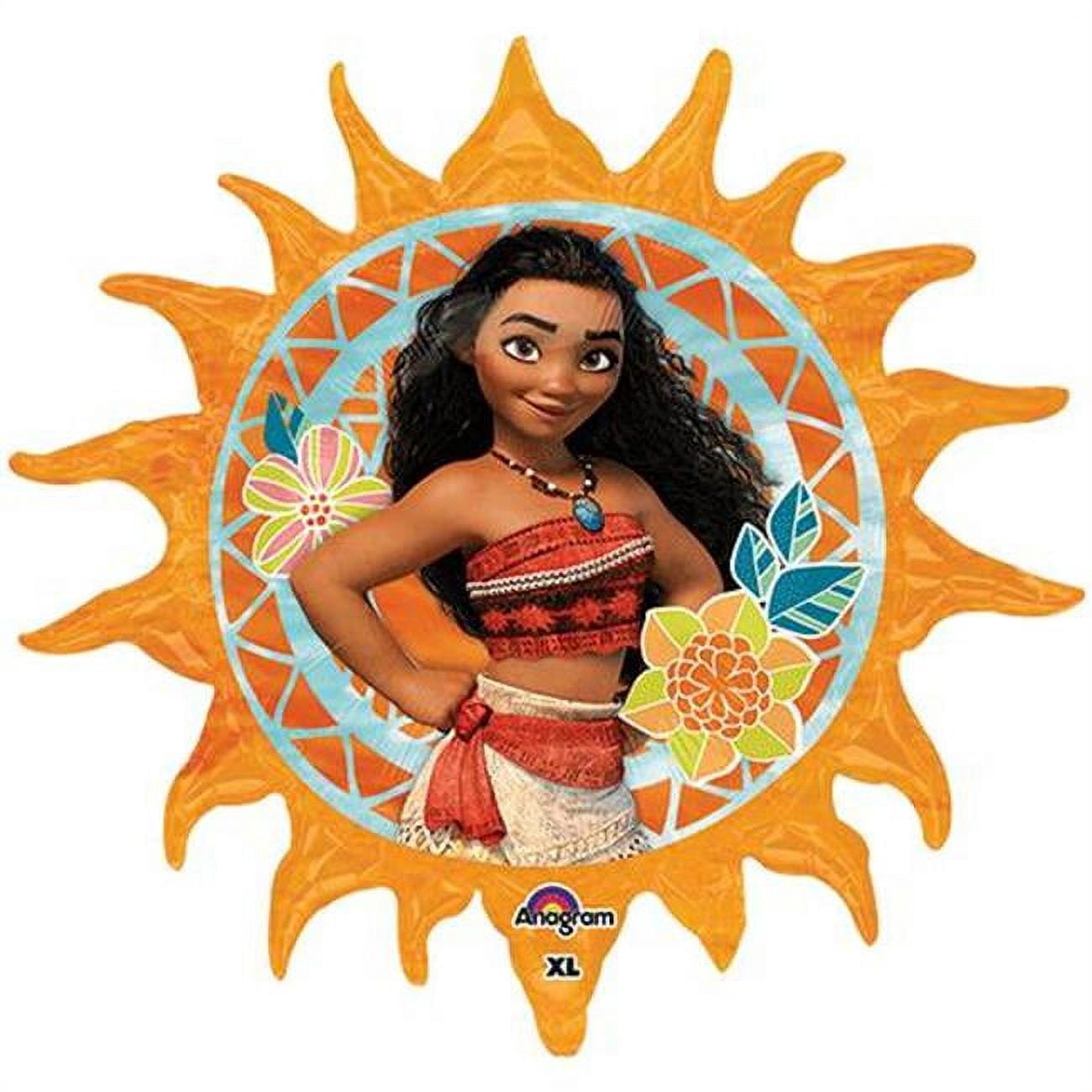 Disney Moana Party Multi-color Latex Balloon - Walmart.com
