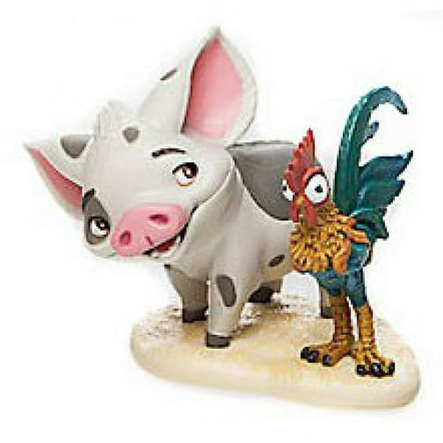 Disney Moana Pua & Heihei PVC Figure [No Packaging] - Walmart.com