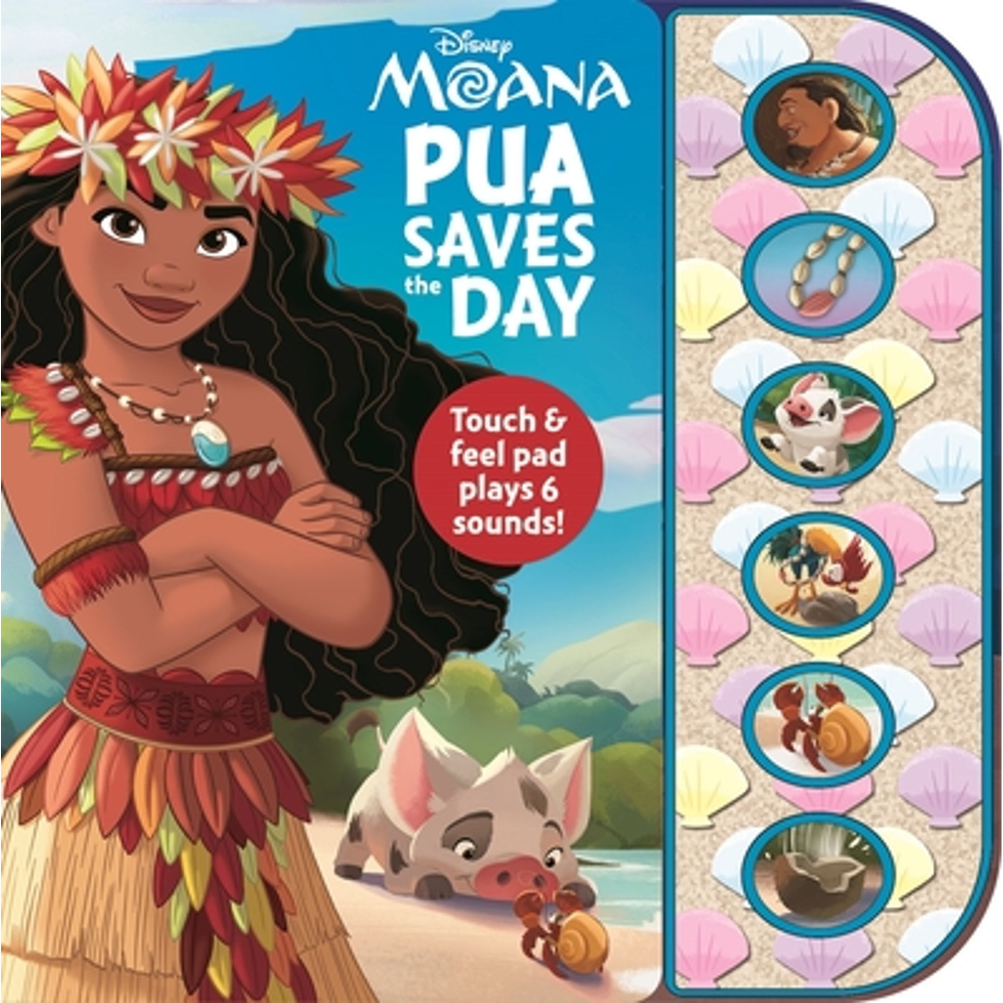 Pre-Owned Disney Moana: Pua Saves the Day Sound Book (Hardcover) by Pi ...