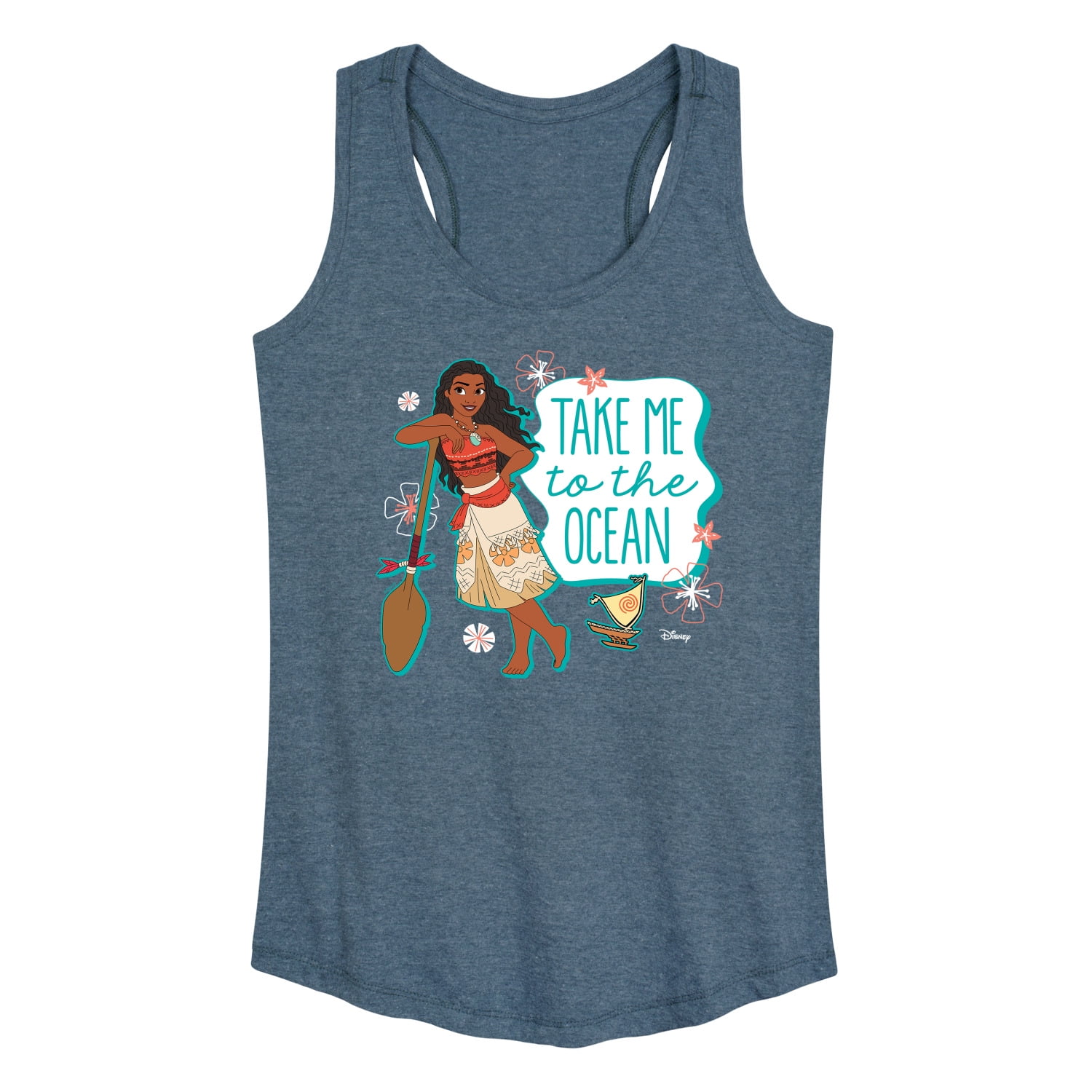 Disney Moana - Take Me To The Ocean - Women's Racerback Tank Top ...