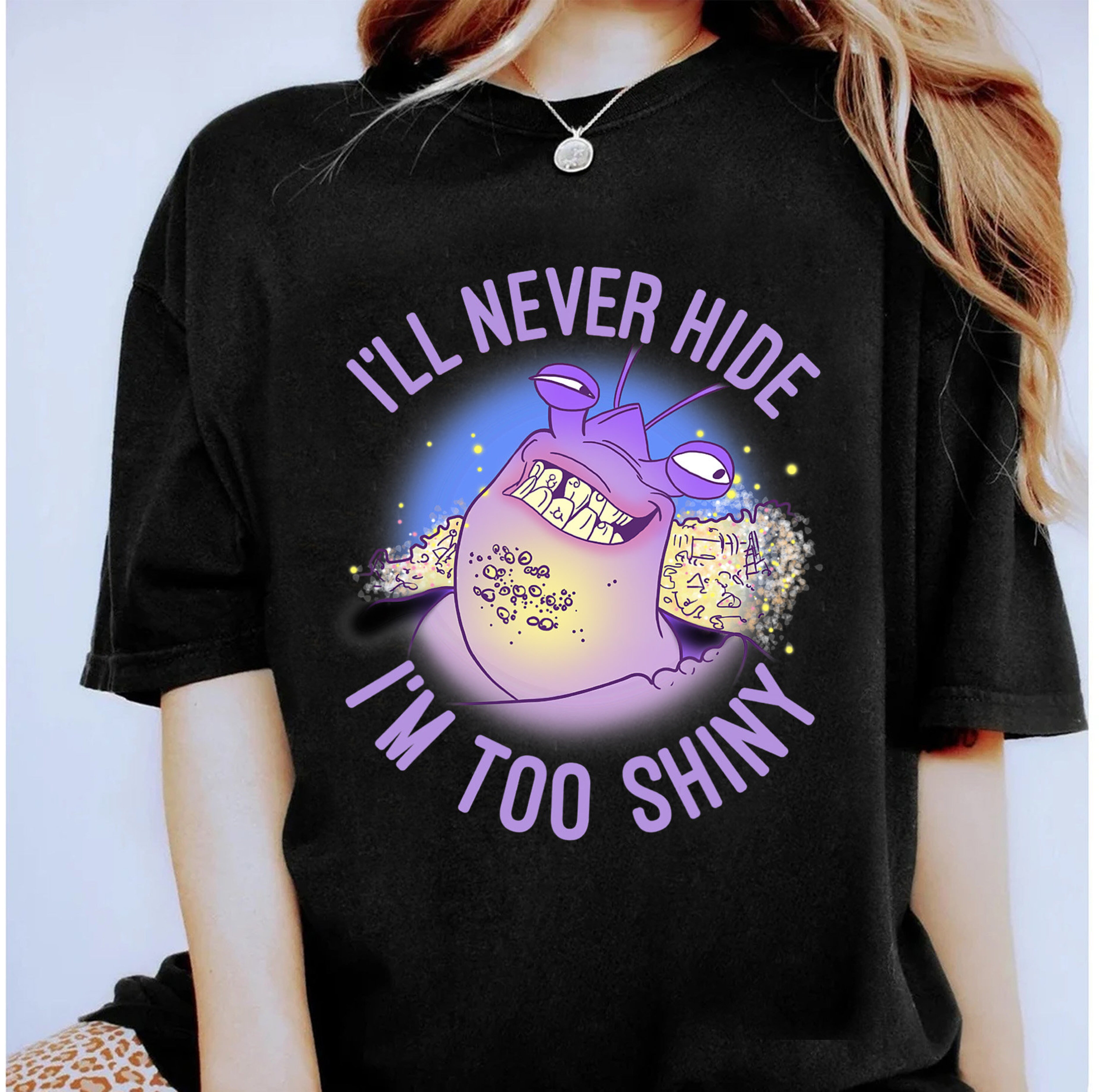 Disney Moana Tamoata I'll Never Hide I'm Too Shiny Funny Shirt ...