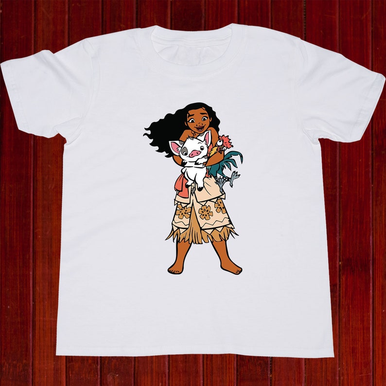 Disney Moana t-shirt, Disney Princess t shirt, Princess Moana tshirt ...