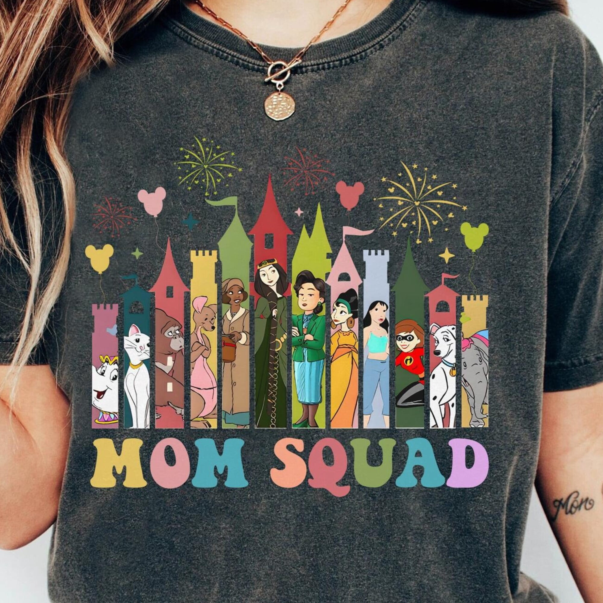 Disney Mom Shirt Disney Mom Squad Shirt Mom Squad T-shirt Disney Mom ...