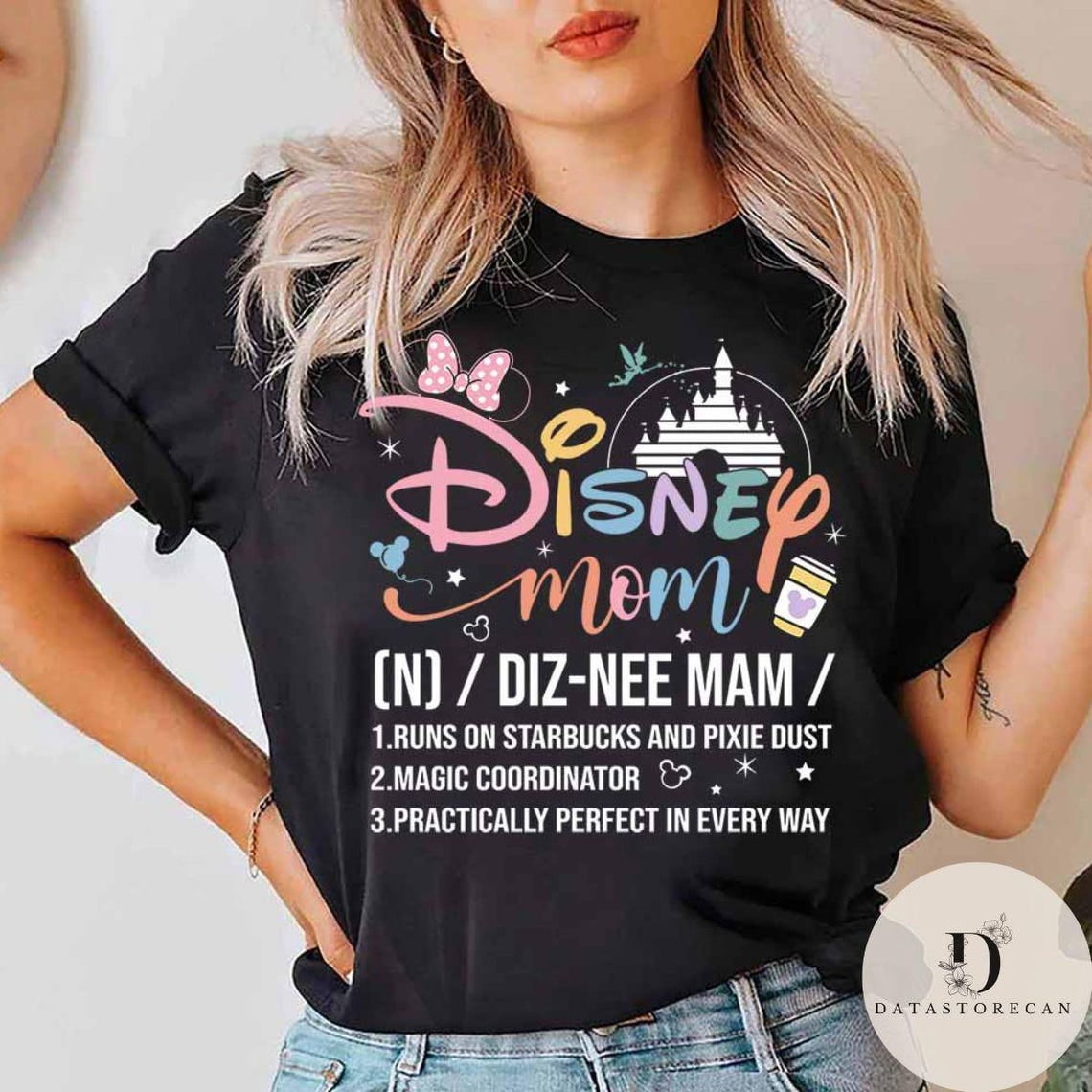 Disney Mom definition shirt, Magical Mom WDW Disneyland trip tee, Gift ...