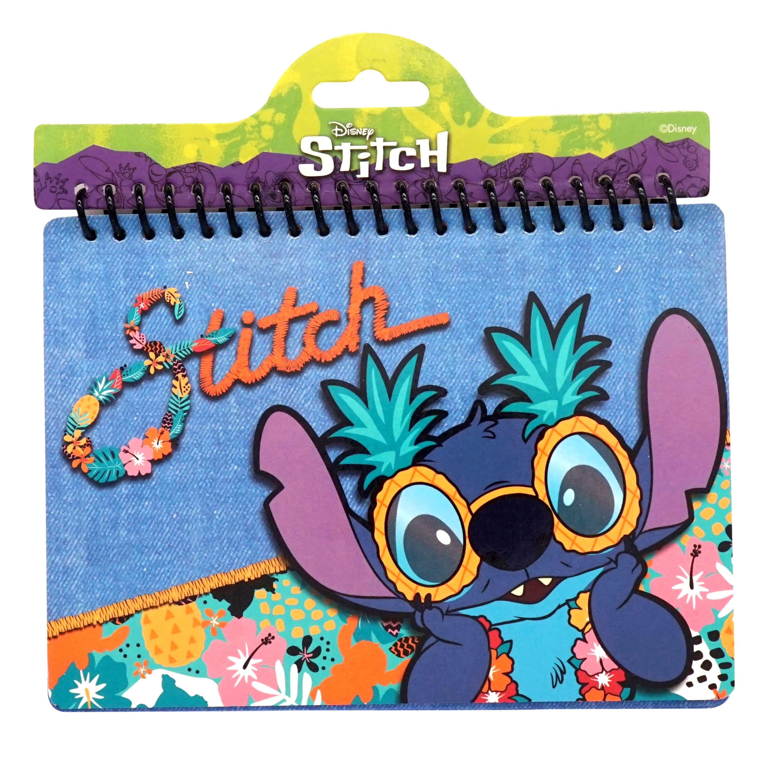 Disney Monogram Stitch (Lilo & Stitch) Autograph Book with Spiral ...
