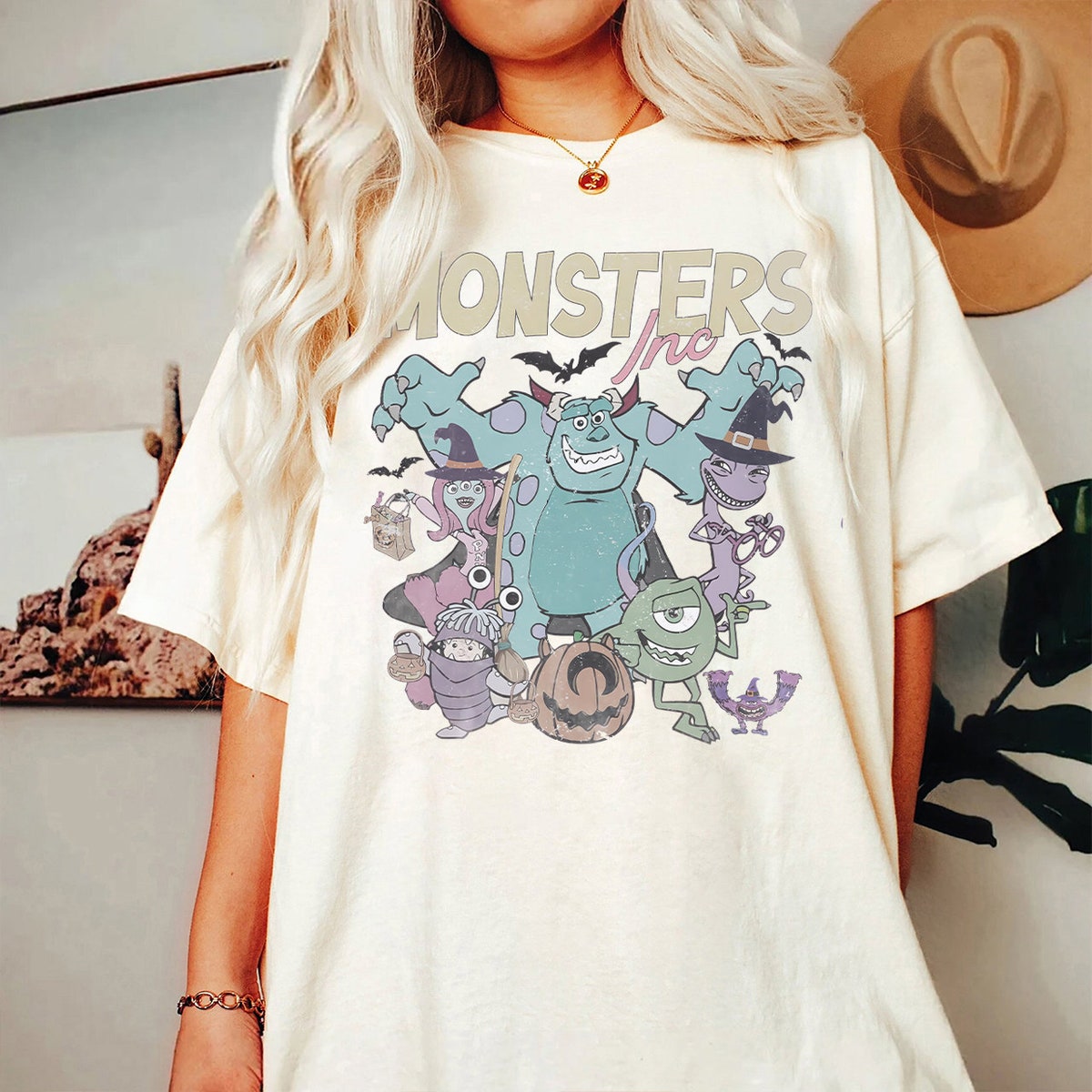 Disney Monster Inc Halloween Shirt, Monster Inc Mike Sulley Randall Boo ...