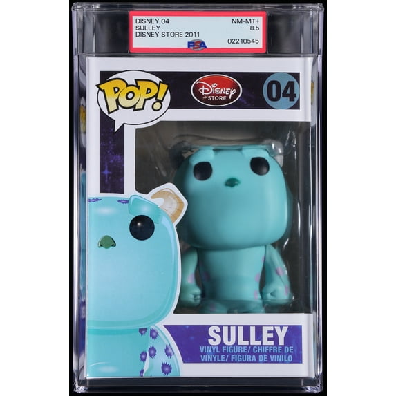 Disney Monster's Inc, PSA Graded 8.5 NM-MT+, Sulley Collectible Vinyl ...