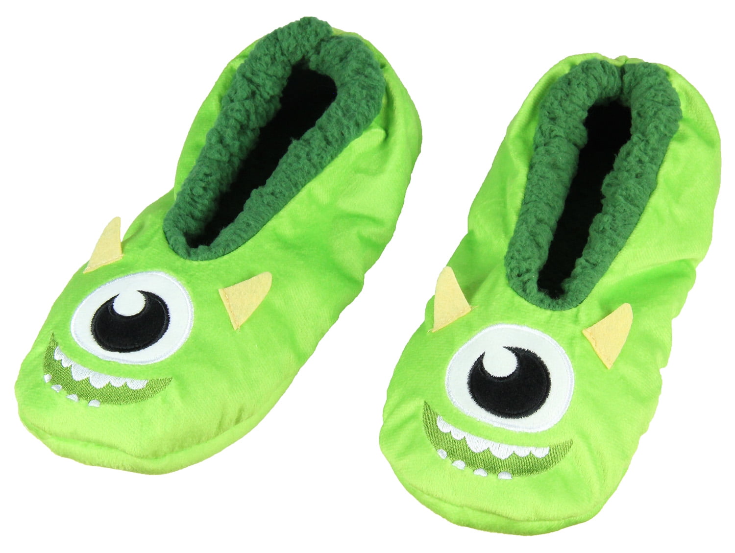 Disney Monsters Inc. Mike Wazowski Slippers Character Slipper Socks ...