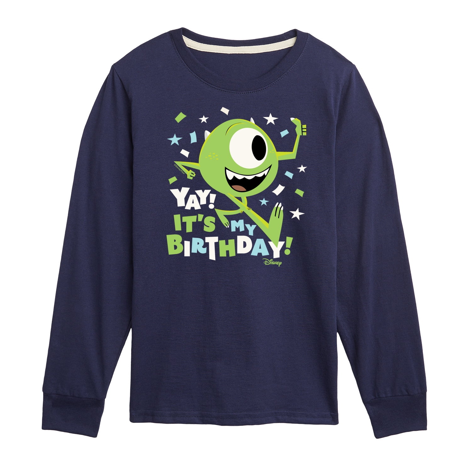 Disney Monsters Inc - Mike Yay It's My Birthday - Toddler & Youth Long ...