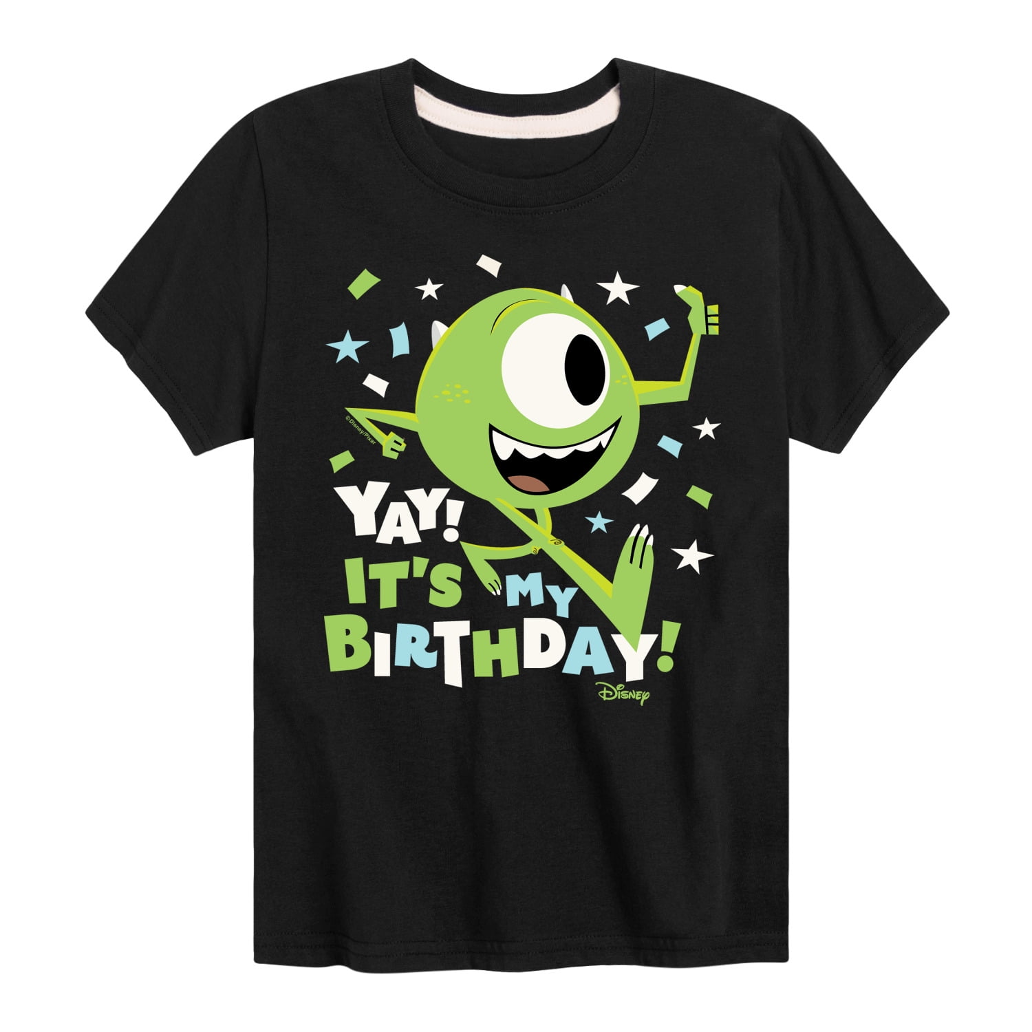 Disney Monsters Inc - Mike Yay It's My Birthday - Toddler & Youth Short ...