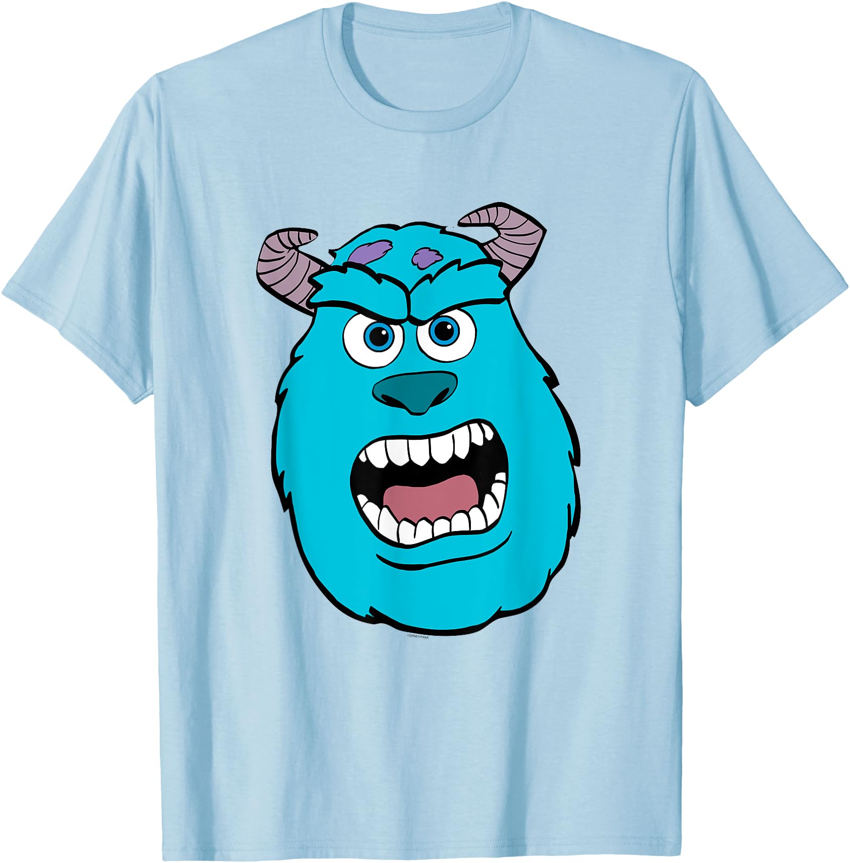 Disney Monsters, Inc. Sulley Big Face Costume T-Shirt for Men Women ...