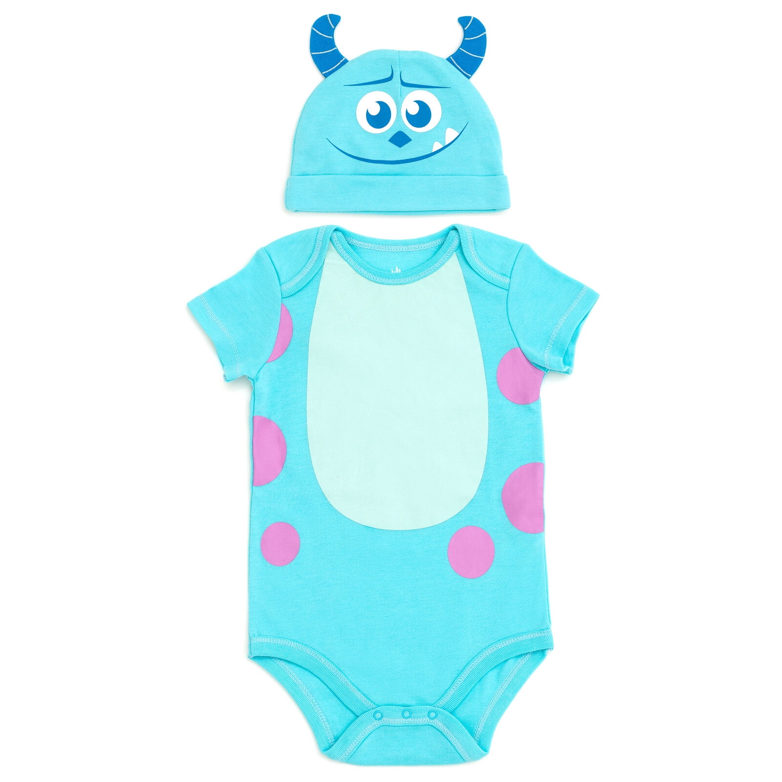 Disney Monsters Inc. Sully Cosplay Bodysuit and Hat Set Newborn to ...