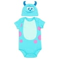 Disney Monsters Inc. Sully Cosplay Bodysuit and Hat Set Newborn to ...