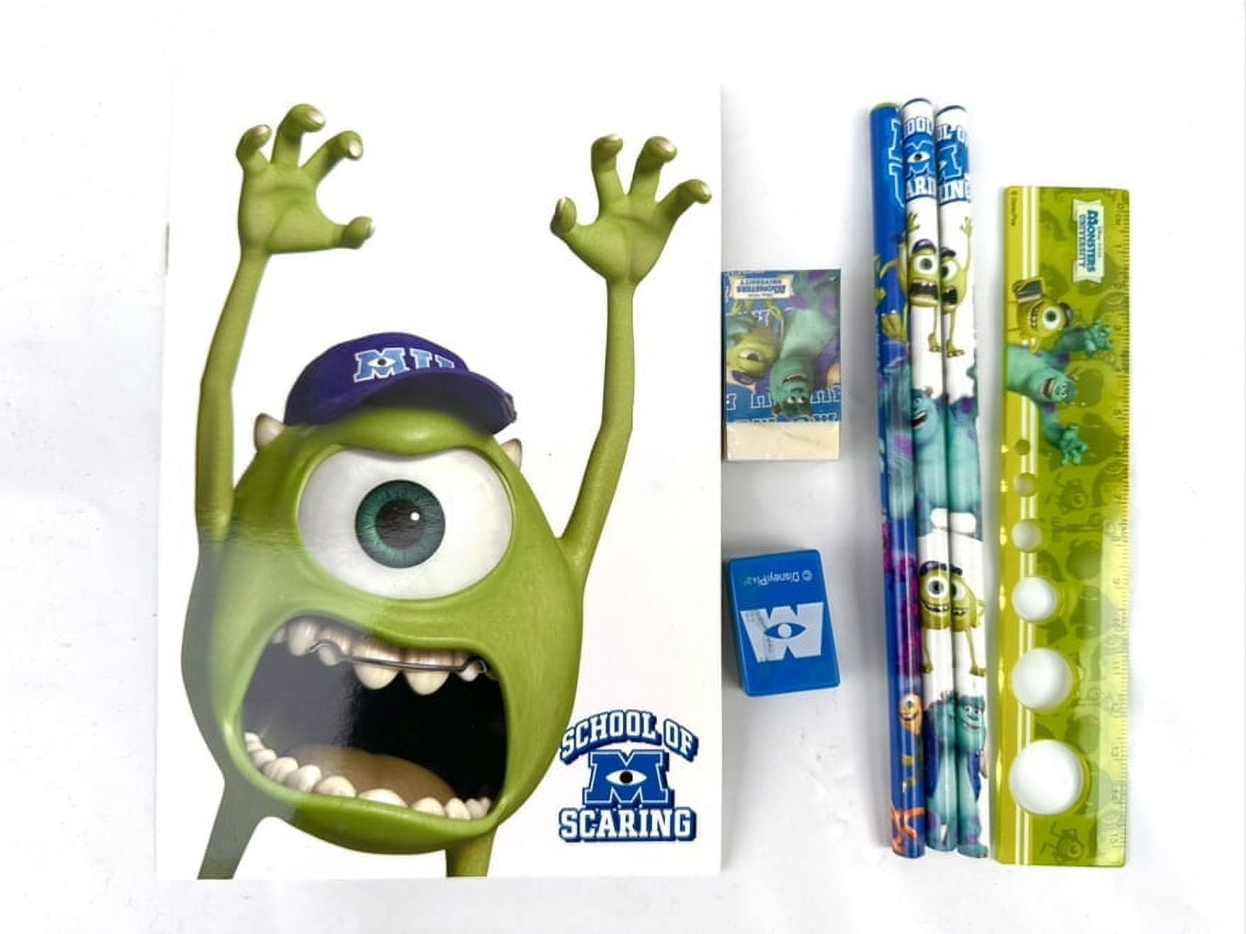 Disney Monsters University Mike 7pcs stationery pack (pencils ...