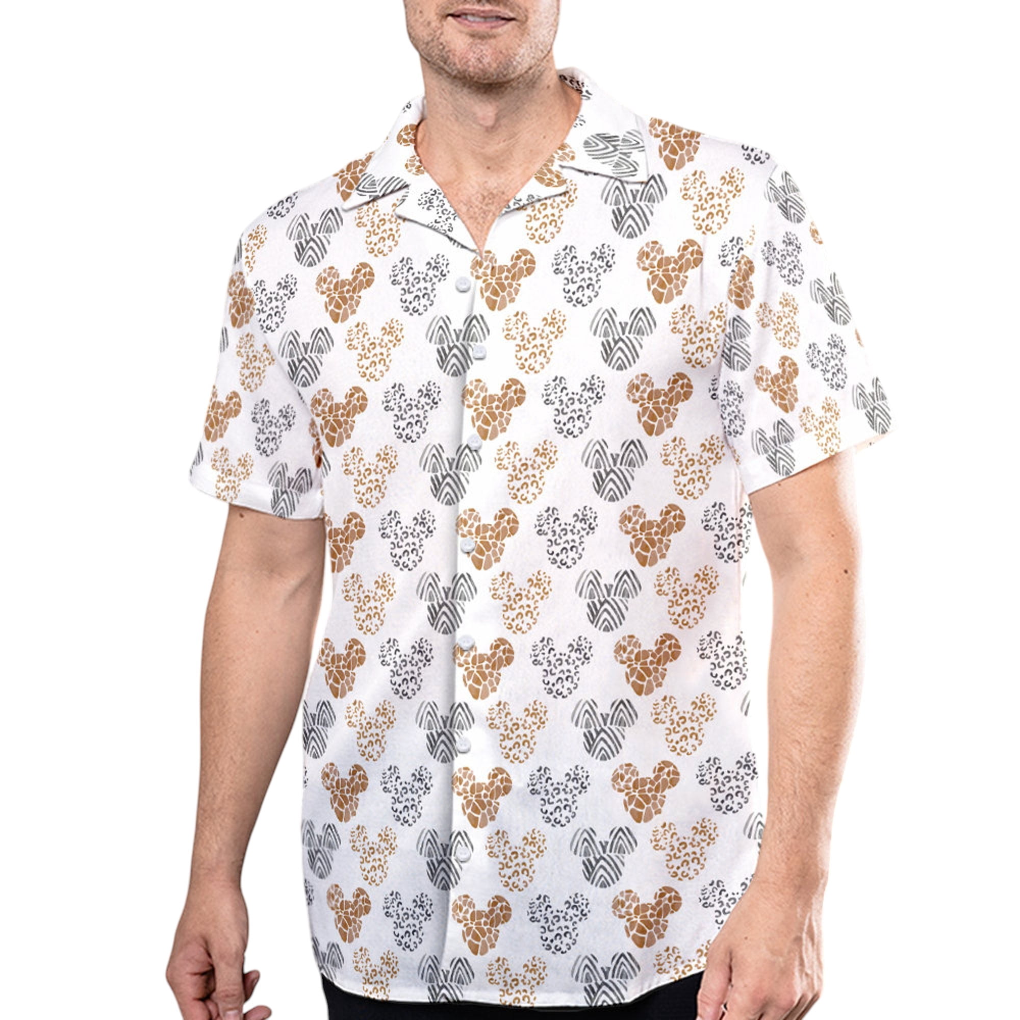 Disney Mouse Movie Hawaii Beach Shirt, Mouse Button Up Shirt, Cartoon ...