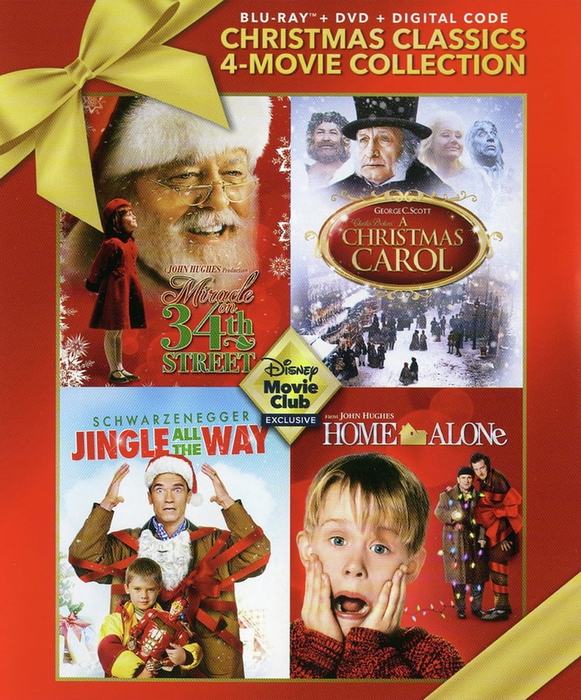Christmas Classics Four-Movie Collection (Disney Movie Club) - Walmart.com