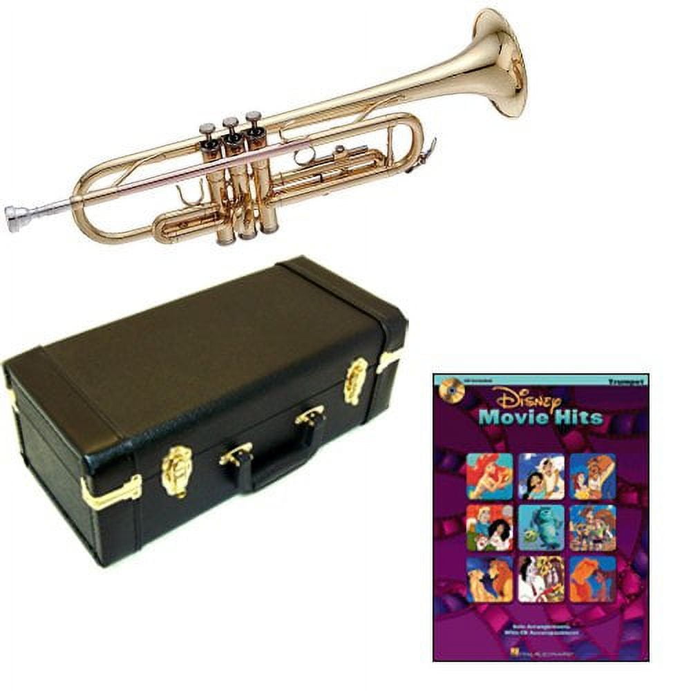 Disney Movie Hits Bb Student Trumpet Pack - Includes Trumpet w/Case ...