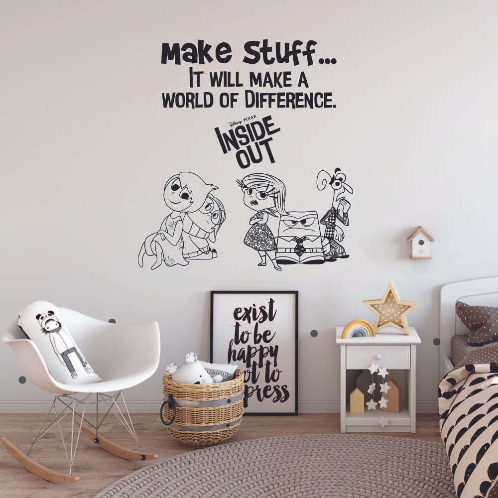 Disney Movie Inside Out Quote Make Stuff It Will Make A World Of ...