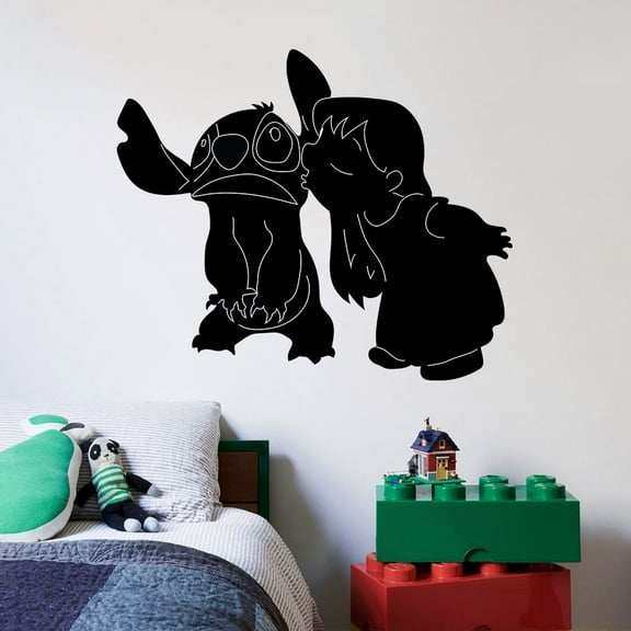 Cute Lilo And Stitch Cartoon Movie Silhouette Cartoon Lilo and Stitch ...