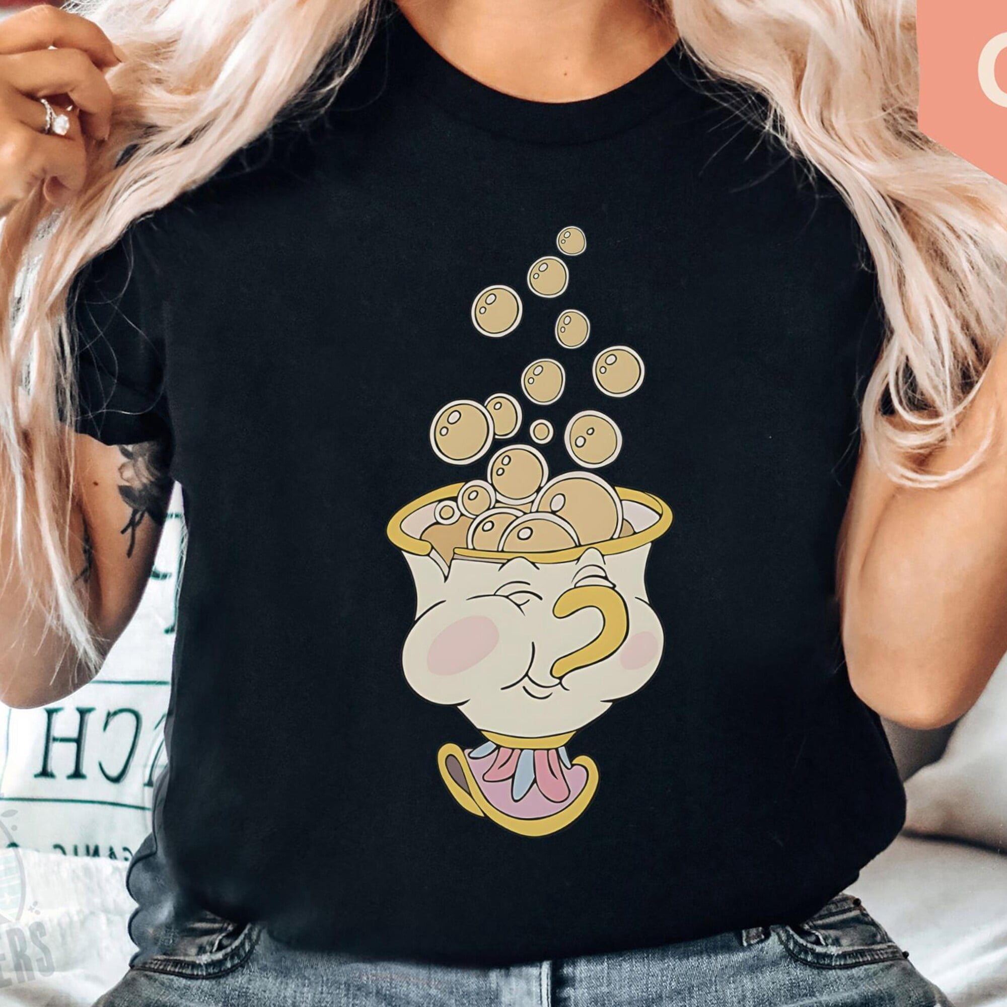 Disney Mrs Chip Shirt Beauty And The Beast T-shirt Disney Princess ...