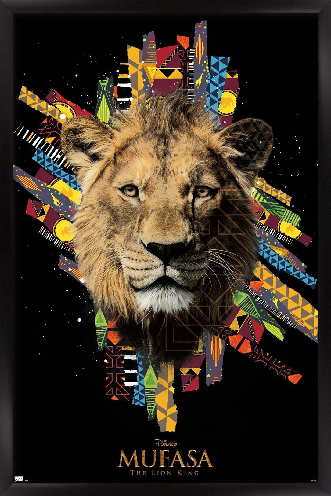 Disney Mufasa: The Lion King - Mufasa Wall Poster, 14.725" x 22.375 ...